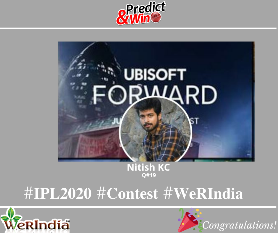 Predict & Win Contest Winners - IPL2017 - WeRIndia